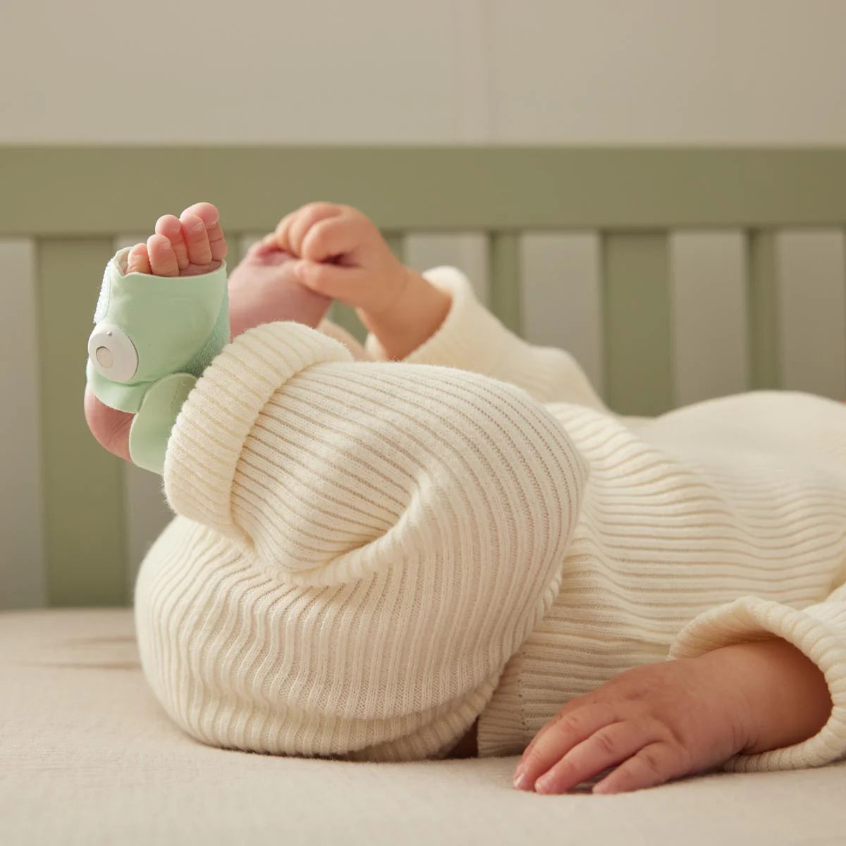 Owlet Dream Sock 3 Mint Green